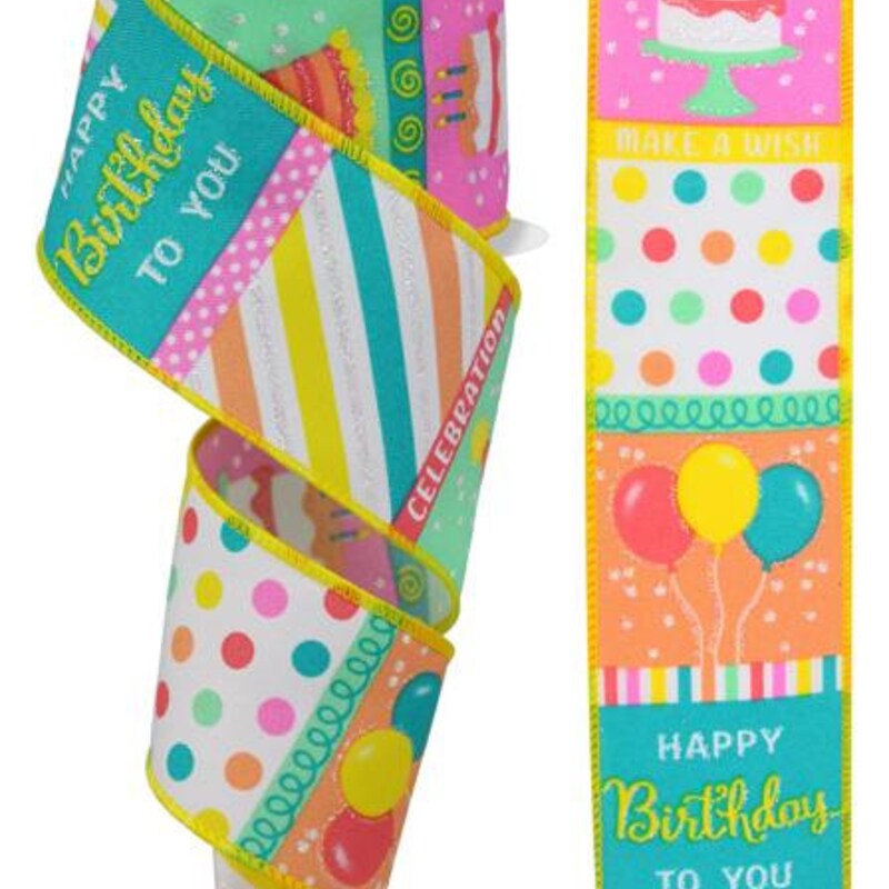 Happy Birthday Ribbon - Etsy