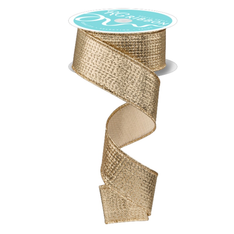 Metallic Ribbon - Etsy