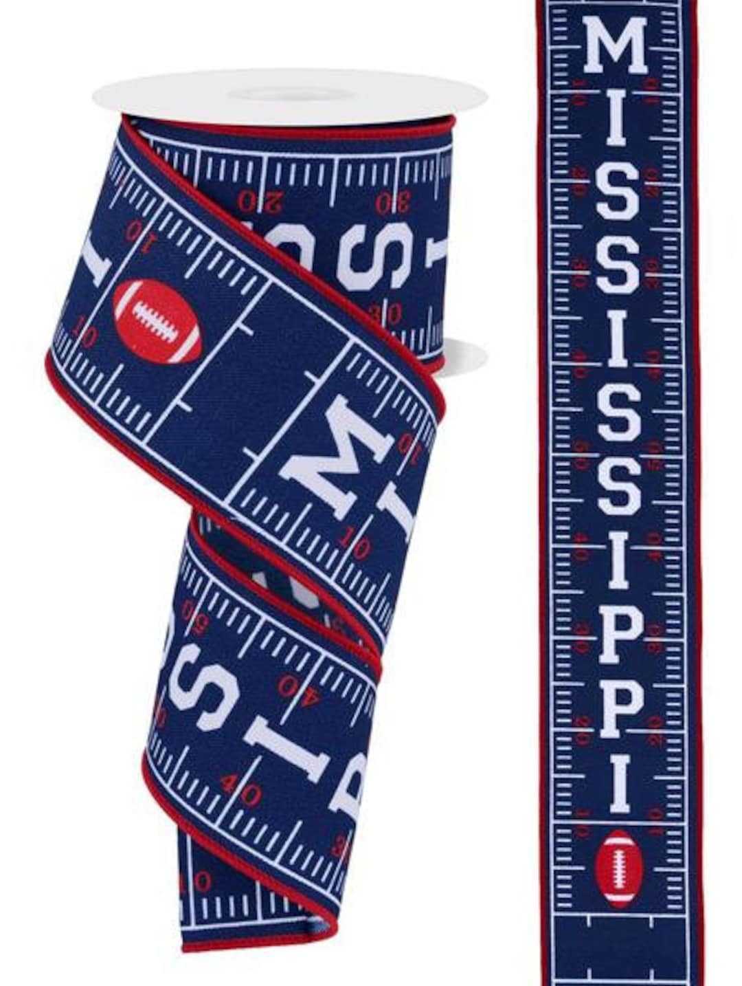 Ole Miss Ribbon Rebels Football Ribbon Ole Miss Ribbon Missippi ...