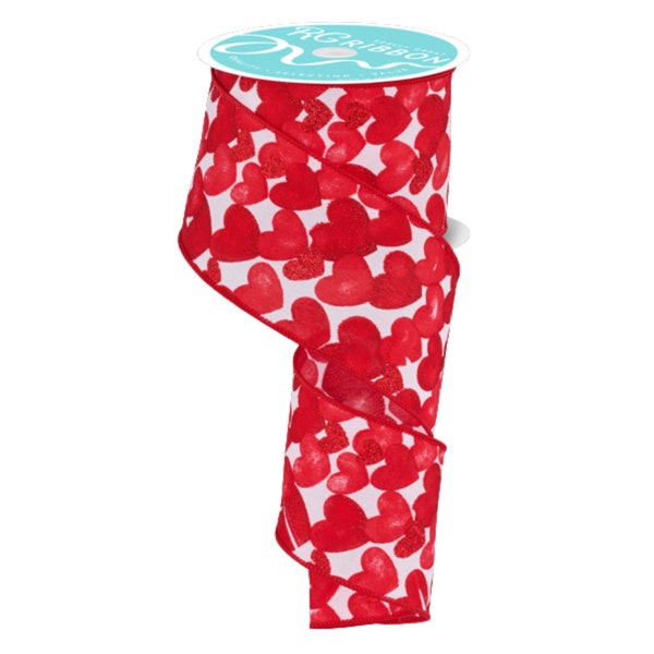 Ribbon and Heart - Etsy