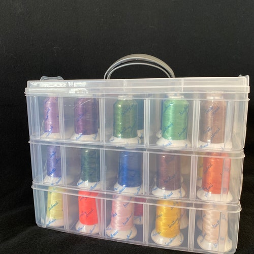 63 Spool Brother Colors Polyester Embroidery Machine Thread | Etsy
