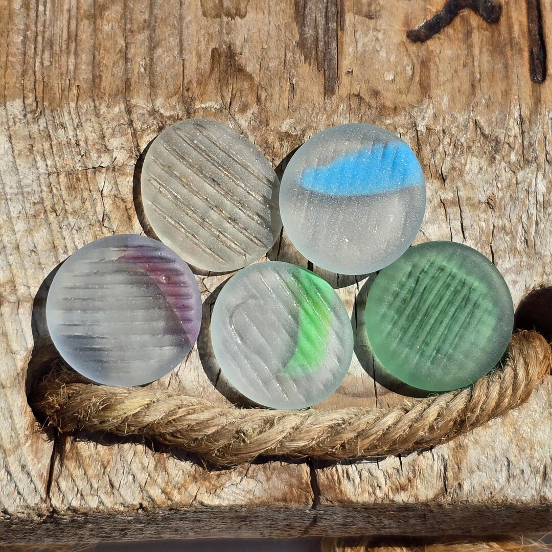 Japanese Sea Glass | Ohajiki Marble | Rare Purple - Etsy