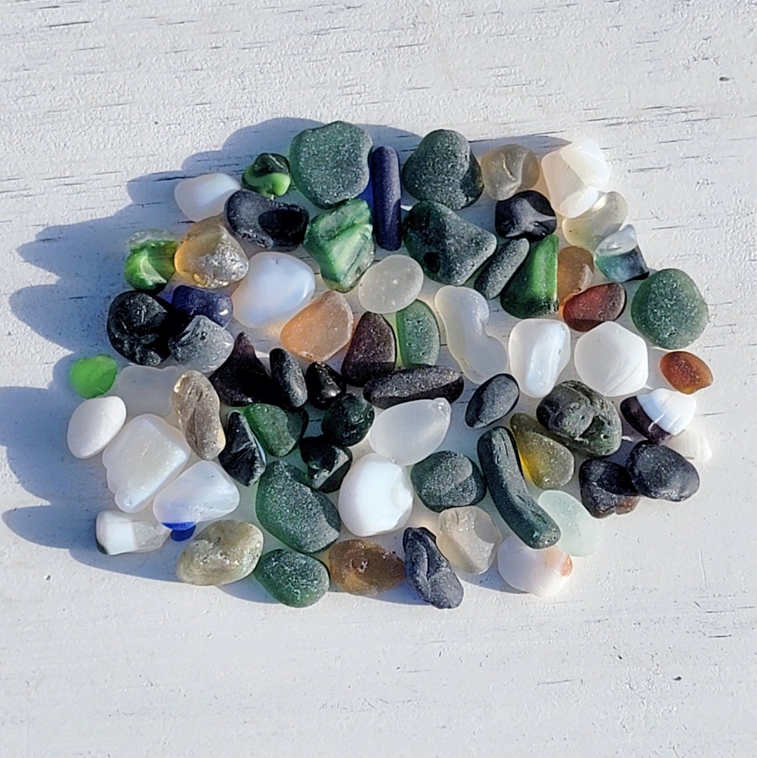 Davenport Santa Cruz Sea Glass Rainbow Sea Glass Mix S/13 - Etsy