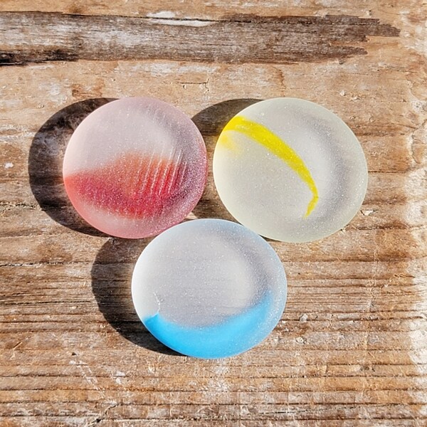 Flat Marbles - Etsy