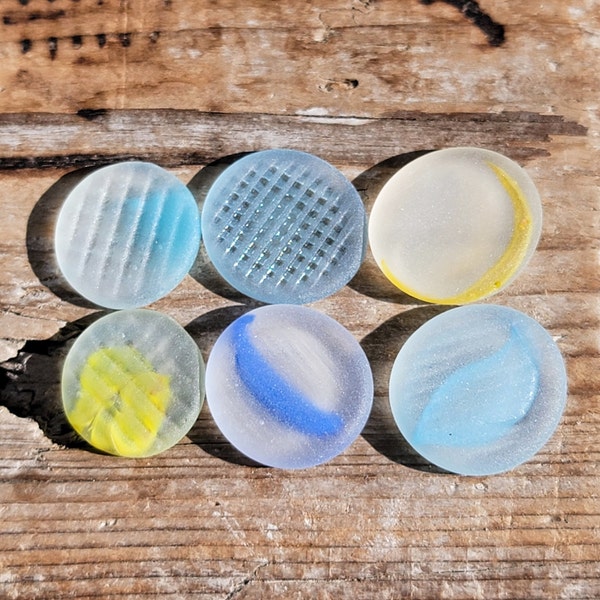Flat Glass Marbles - Etsy