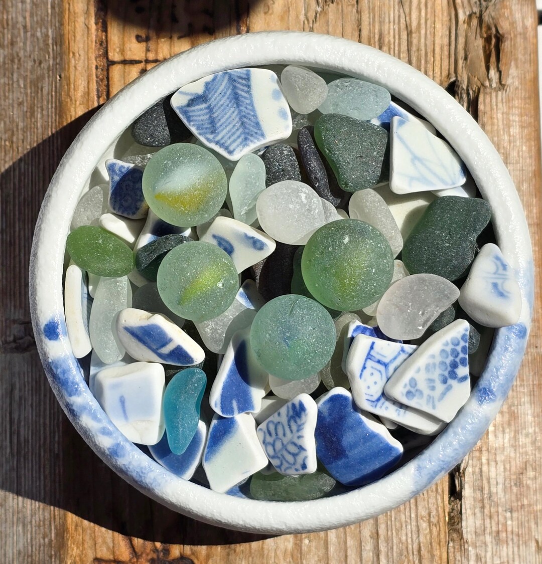 Japanese, Hawaiian and Seaham Sea Glass, Sea Pottery and Sea Glass ...