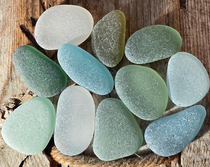 Japanese Sea Glass | Aquamarine Sea Glass | Jewelry Making Quality 3 - Etsy