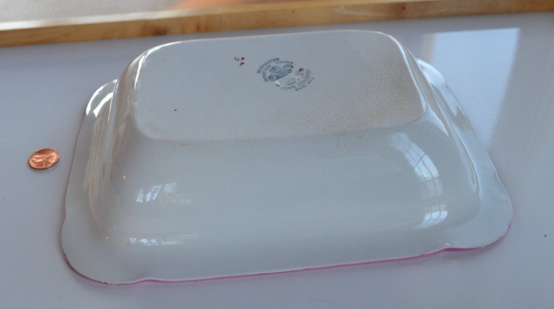 Antique John Edwards Ironstone China Cream Porcelain Serving - Etsy