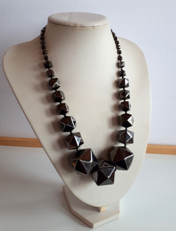 Vintage graduated gun metal - Gem