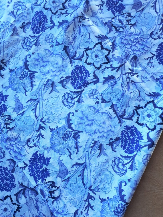 gorgeous chinese blue silk - Gem