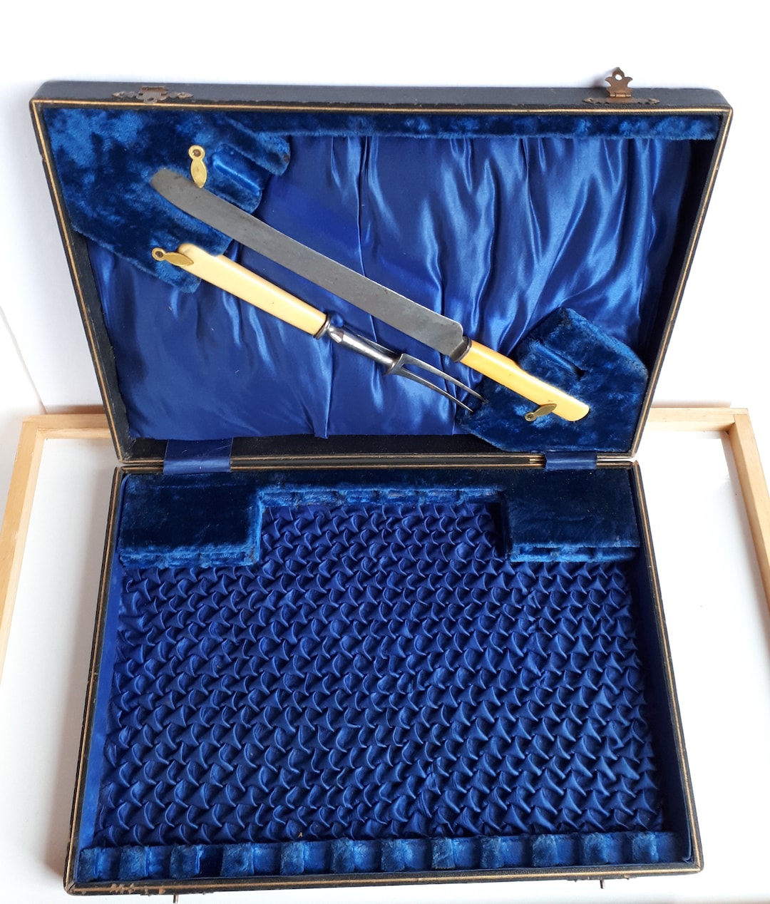 Antique Joseph Fenton & Sons Sheffield England Meat Serving Set in ...