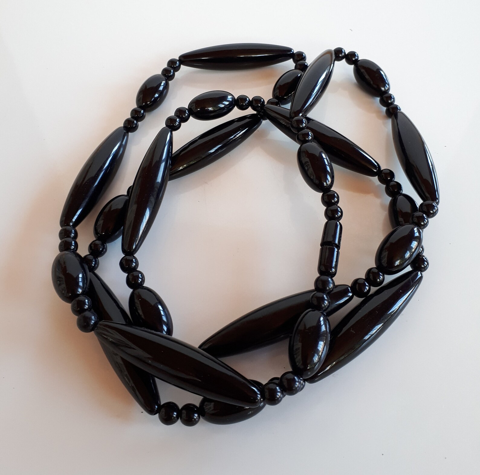 Enormous Antique Victorian Hand Carved Black Whitby Jet | Etsy