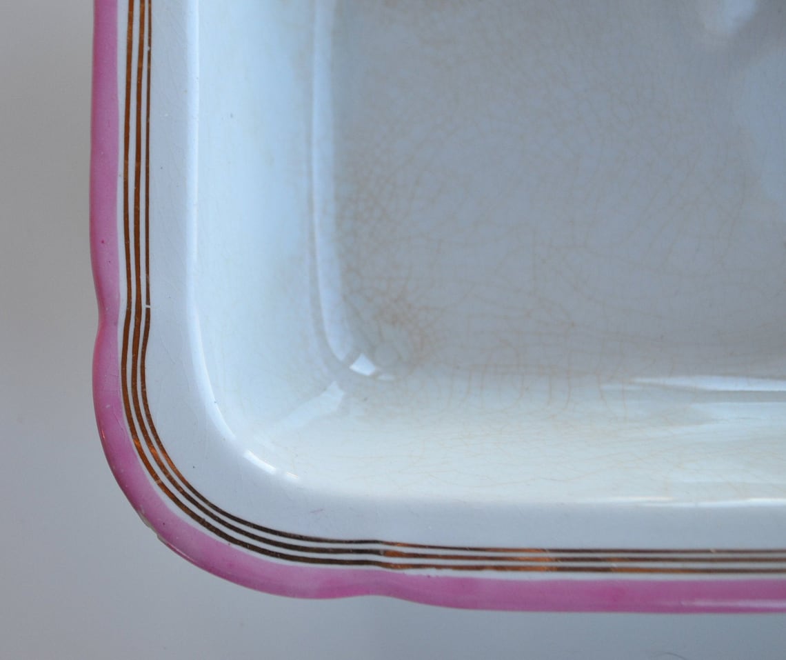 Antique John Edwards Ironstone China Cream Porcelain Serving - Etsy