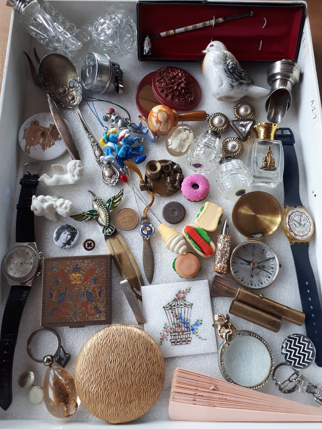 Large Lot Vintage Antique Curious Knick Knacks Figurine - Etsy