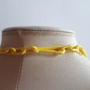 Vintage 80s Multi-color Plastic Charm Necklace With 11 Huge Figural ...