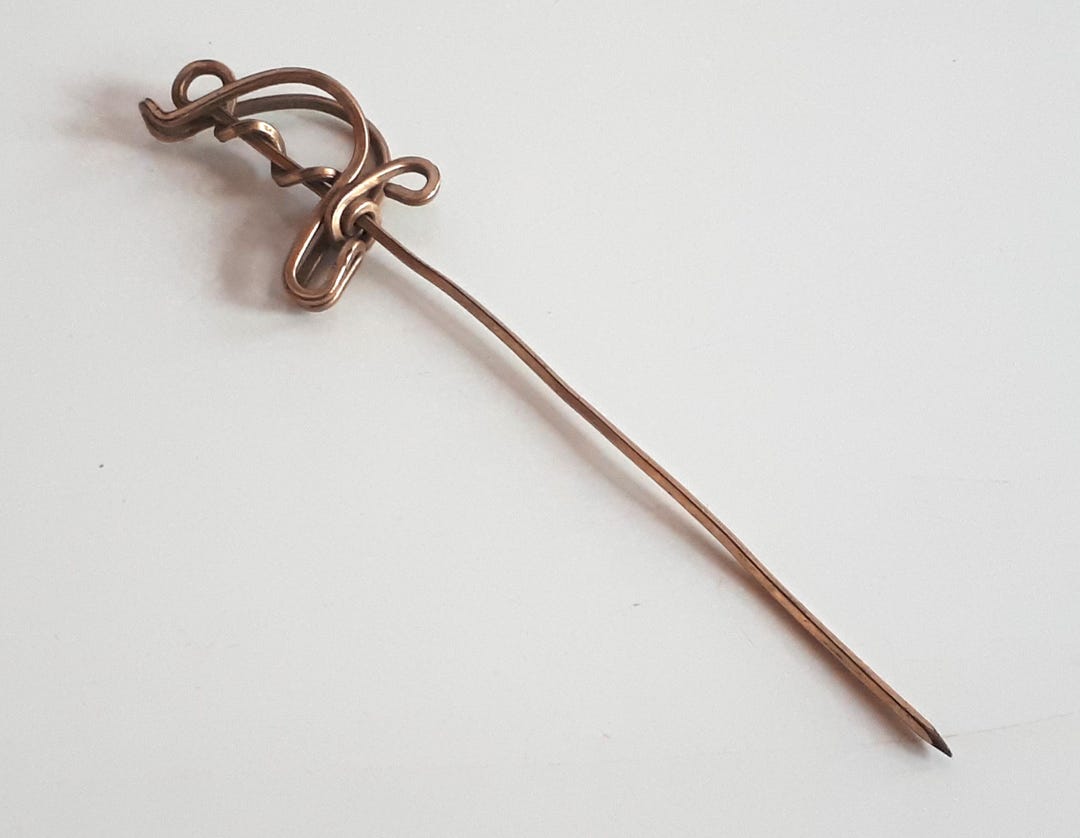 Antique Figural Sword Stick Pin - Etsy