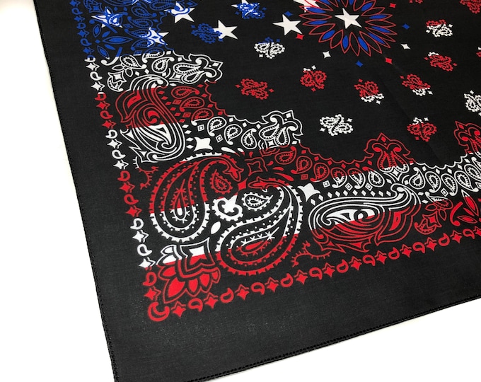 22 Black Flag Bandana Hav-a-hank Bandanna American - Etsy