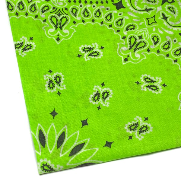 Neon Green Scarf - Etsy
