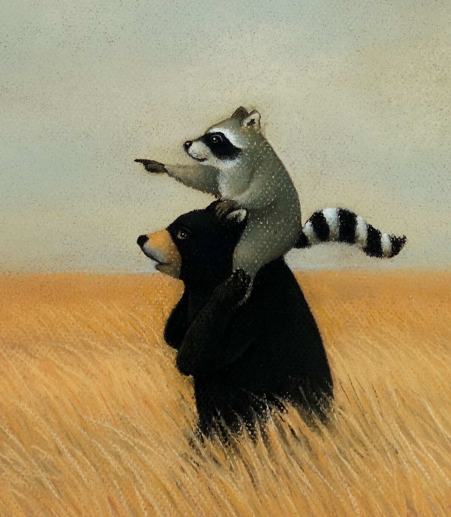 Look, There Are No More Frontiers...fine Art Giclée Print From an ...