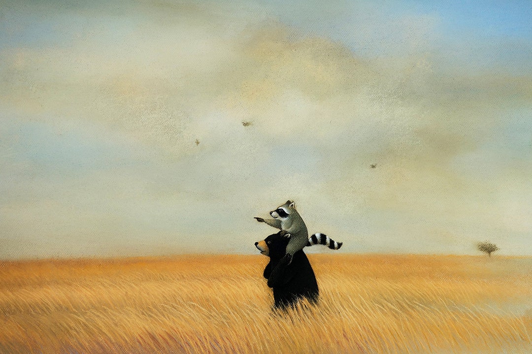 Look, There Are No More Frontiers...fine Art Giclée Print From an ...