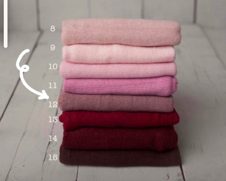 Mauve Pink Stretch Sweater Wrap Photography Photo Prop, Crepe Pink ...