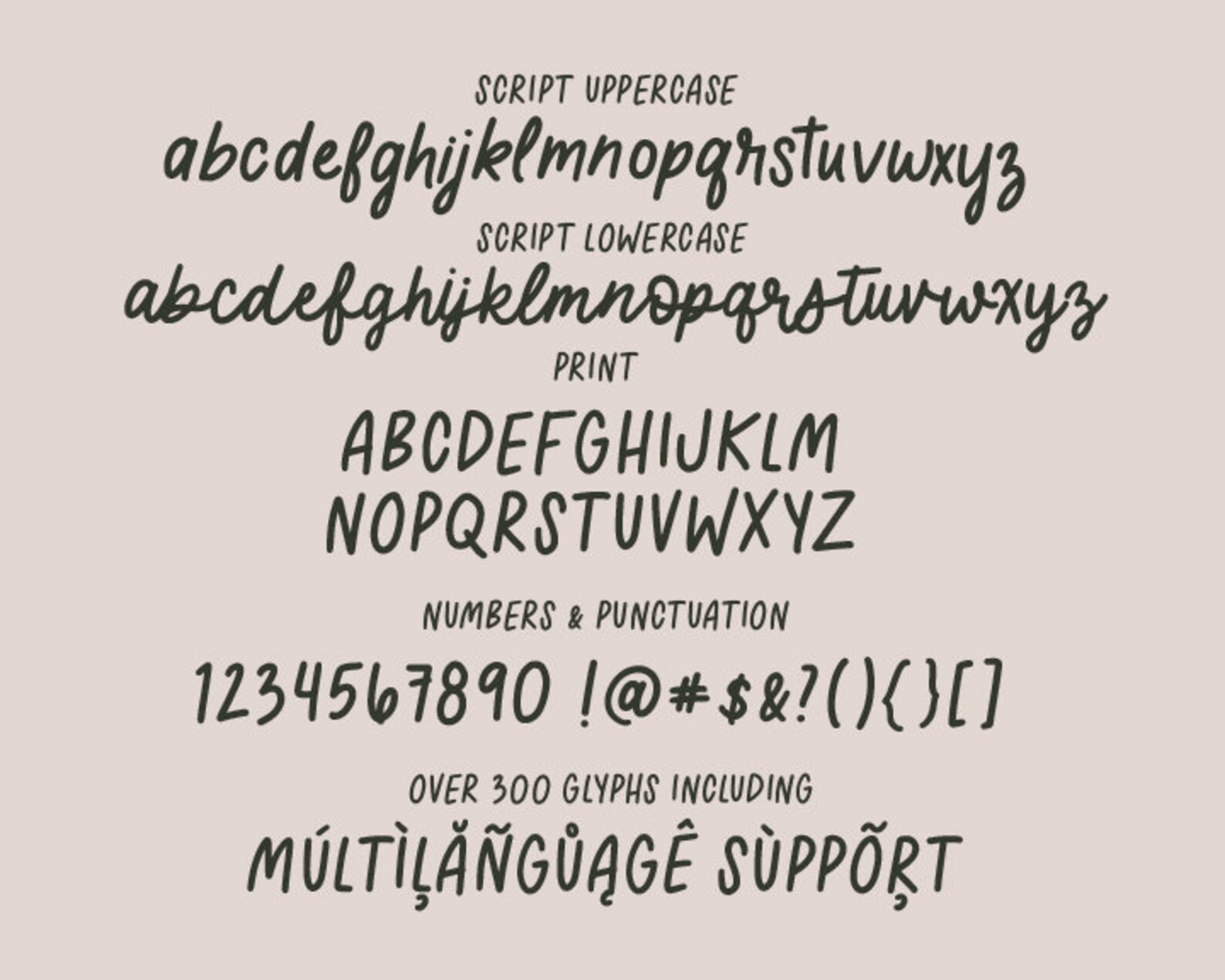 San Clemente Font Duo - Etsy