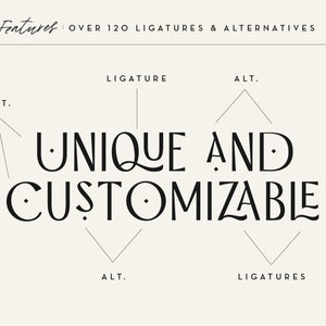 Kumquat Ligature Font - Etsy