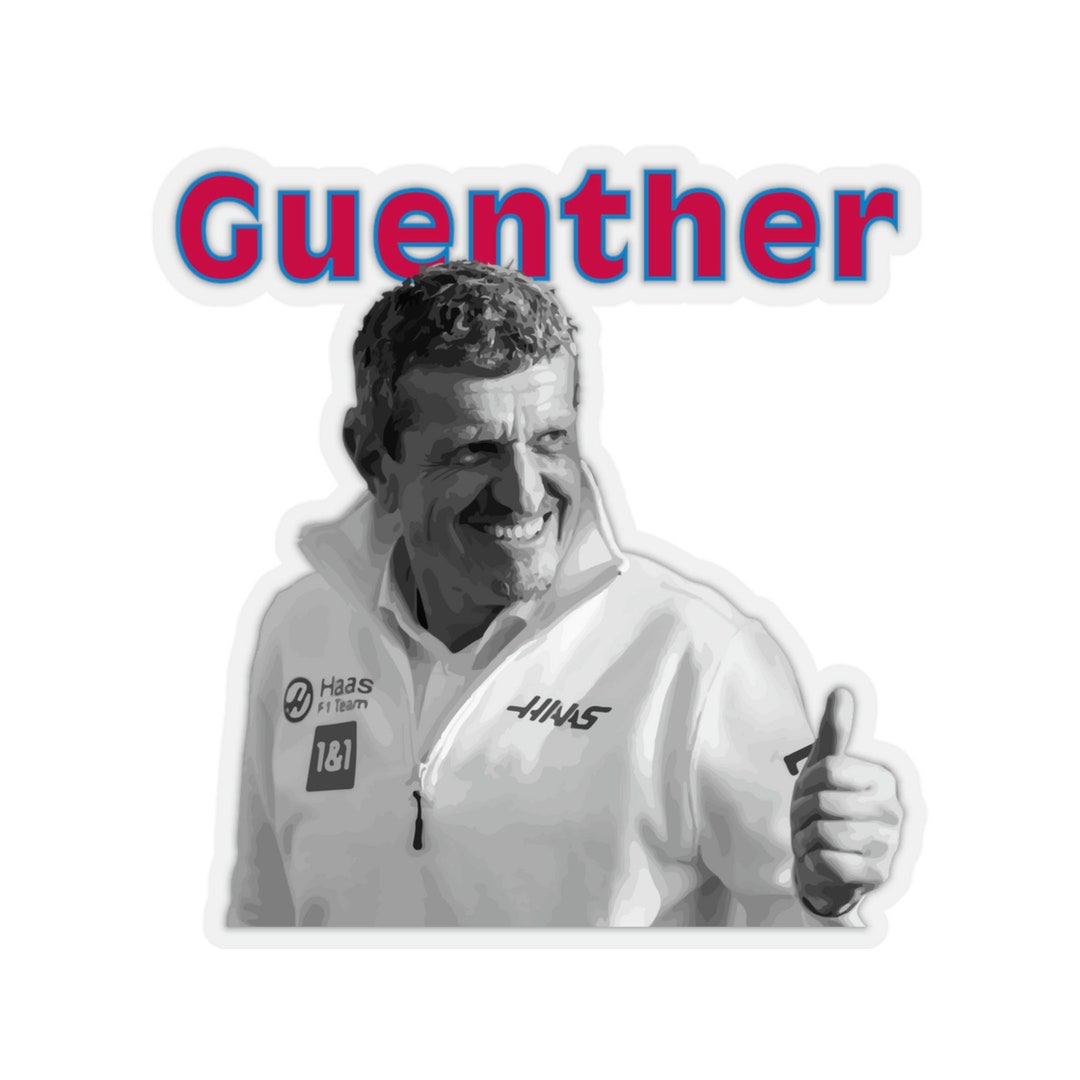 Guenther Steiner F1 Stickers/ Formula 1/ Haas F1 Team - Etsy