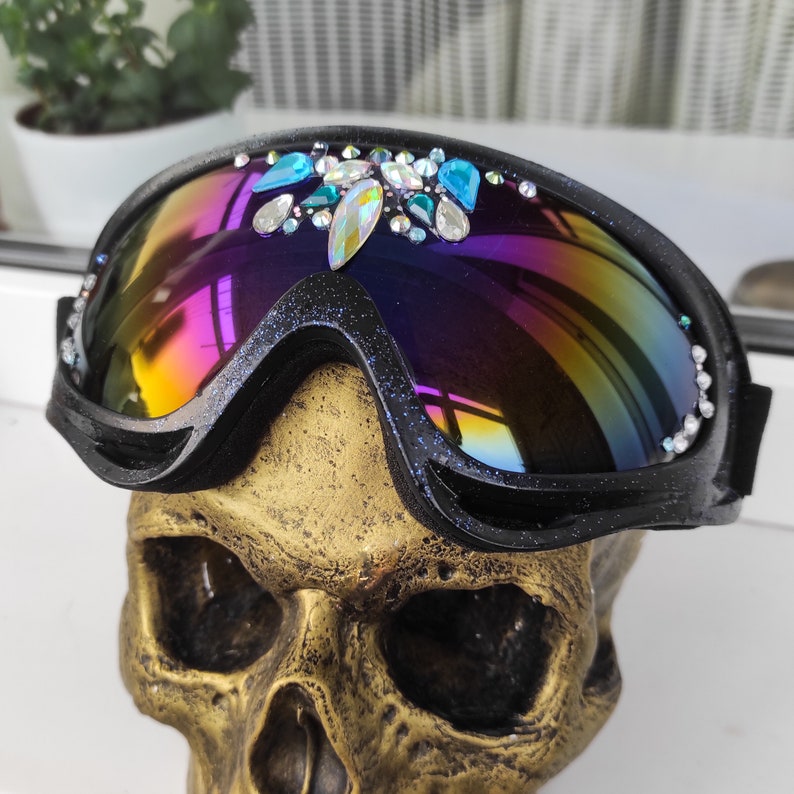 Festival Goggles EDM Rave for Women Men Ski Fashion Mask - Etsy