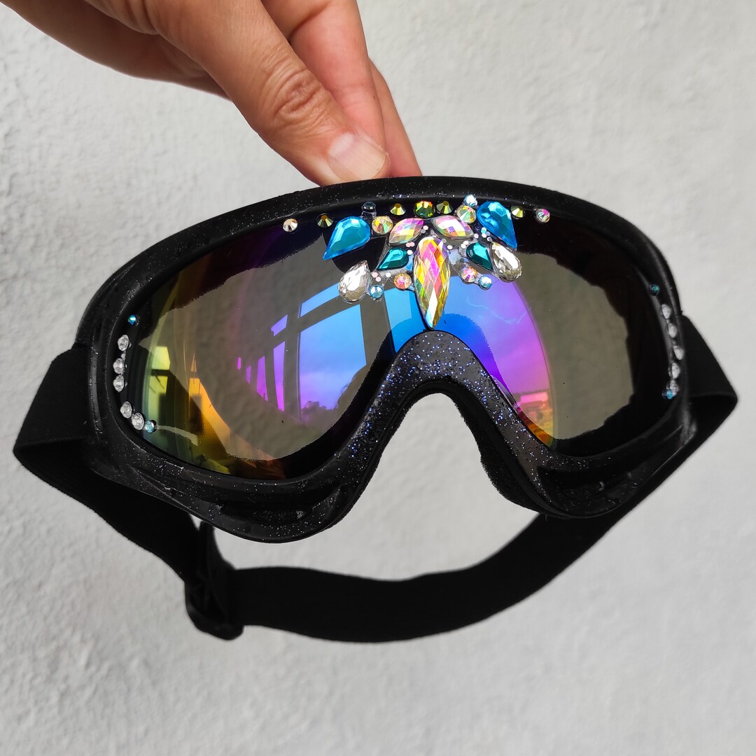 Festival Goggles EDM Rave for Women Men Ski Fashion Mask - Etsy