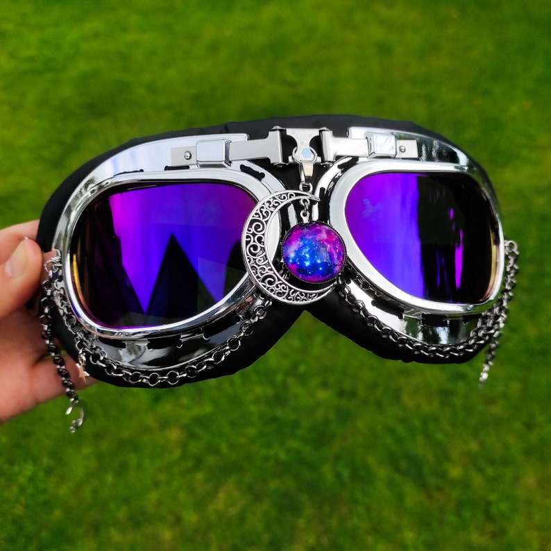 Rave Goggles Galaxy Burning Man Inspired Ski Fi Costume - Etsy