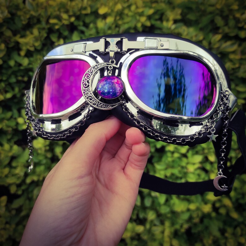 Rave Goggles Galaxy Burning Man Inspired Ski Fi Costume - Etsy