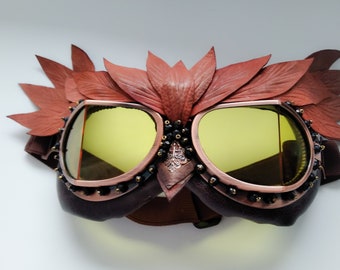 Goggles Burning Man Inspired Festival Costume Ski Mask Rave DJ - Etsy