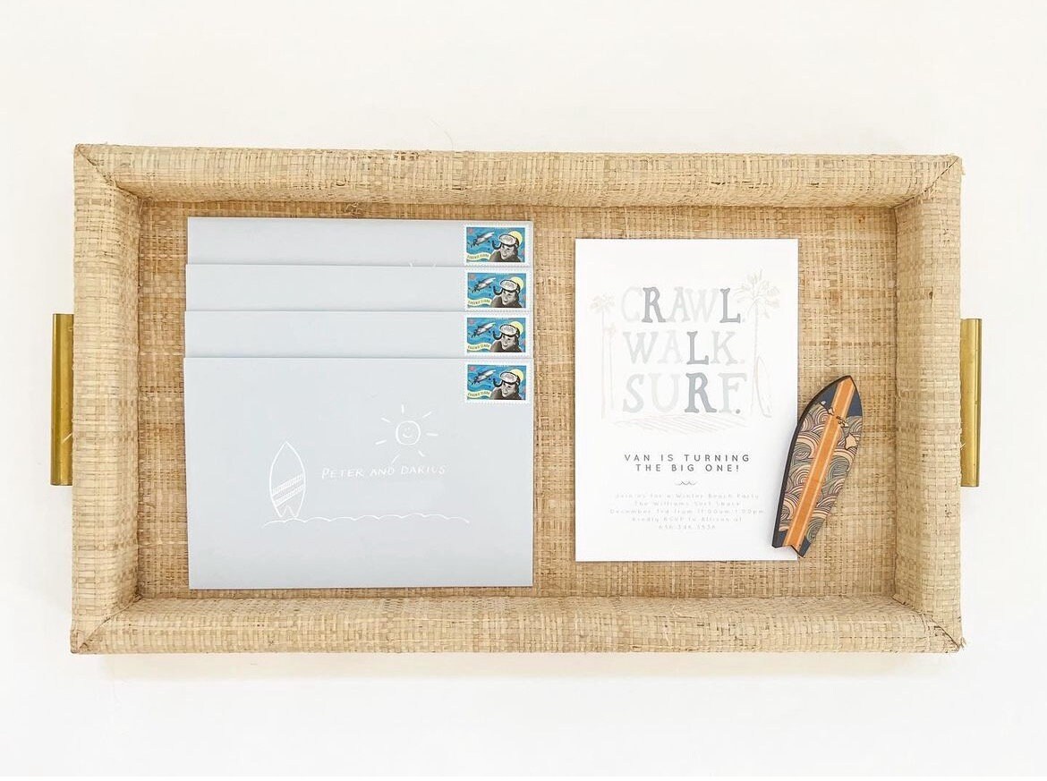Ocean Blue Surf Bundle | Sun Sand and Surf Birthday Invite | Beach ...