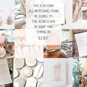 Sun Sand and Surf Printable Pennants and Signage | Locals Only | DIY ...