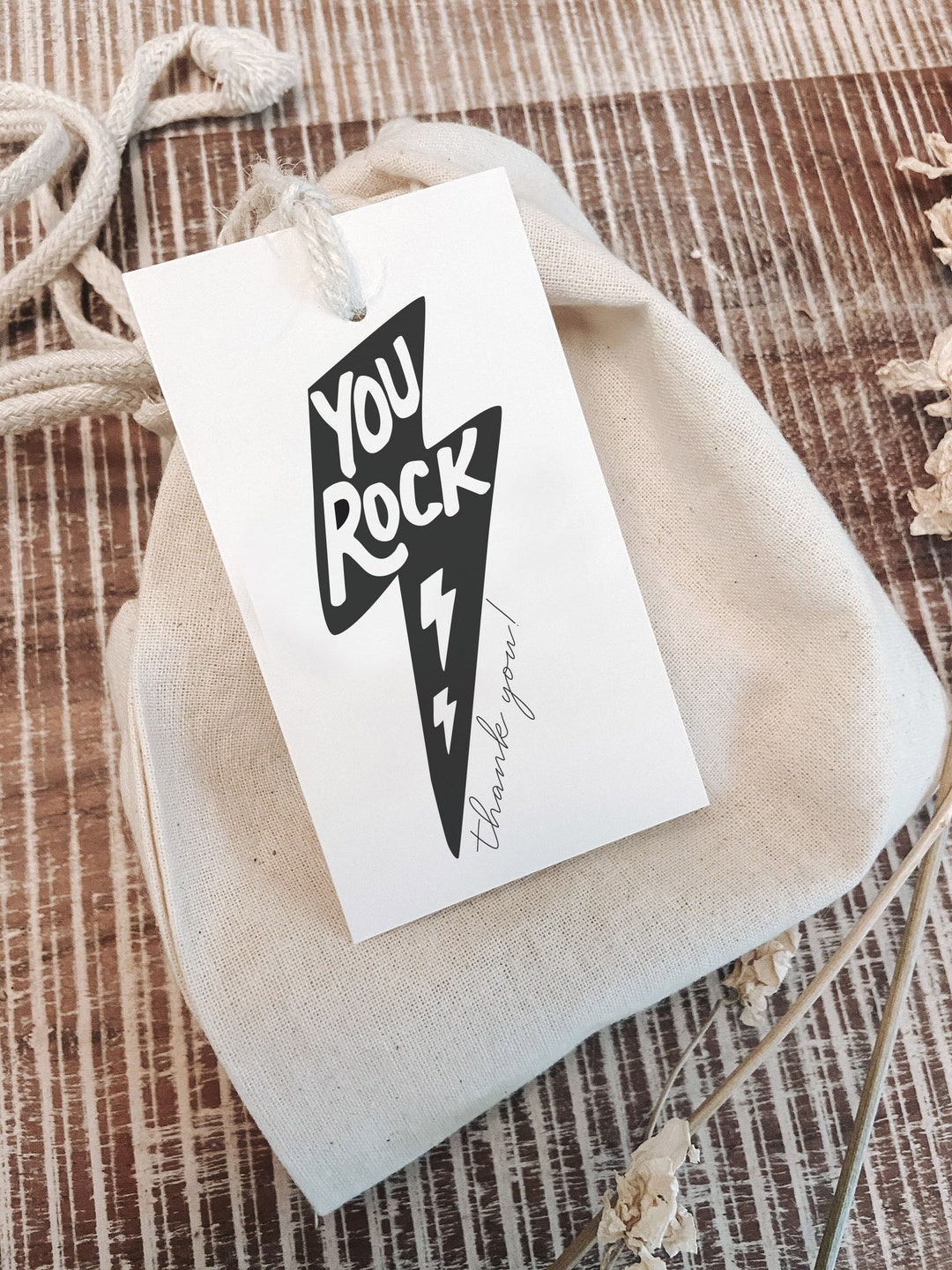 Rad Little Dude Thank You Tags | Rock on Party | Birthday| | DIY Tags ...
