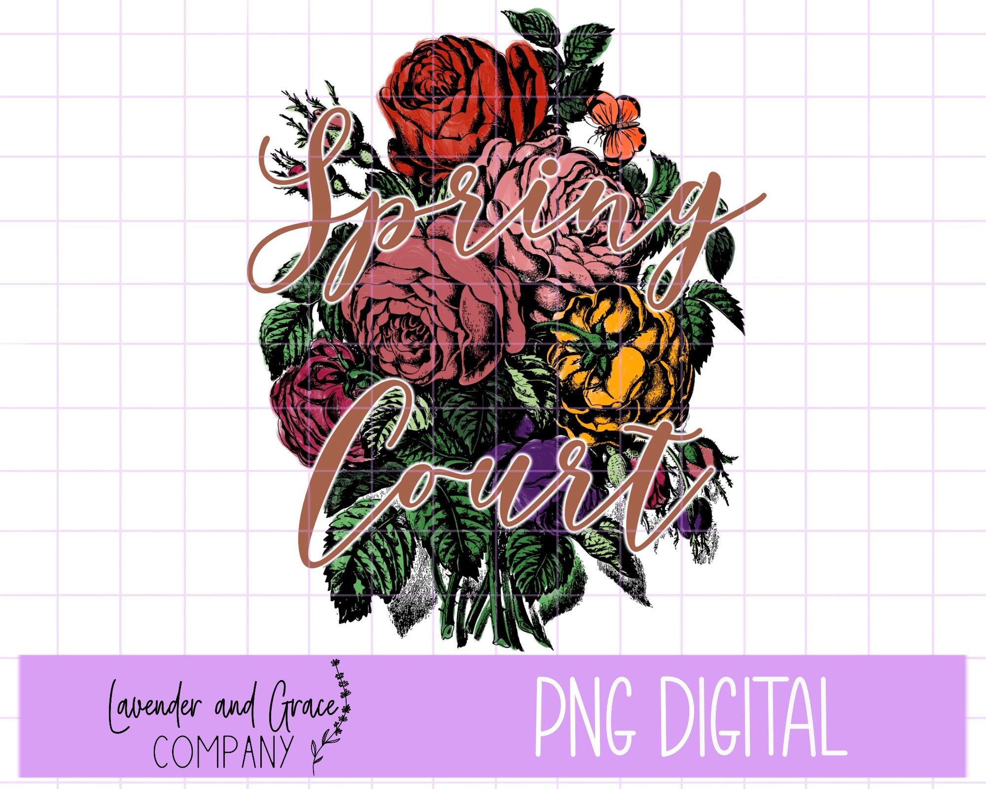 Digital Download, PNG, Spring Court, ACOTAR, Bookish, Booktok - Etsy