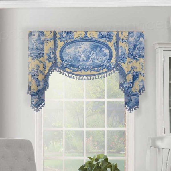 Valance With Jabots - Etsy