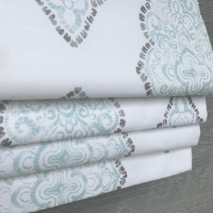 Faux Roman Shade Valance Modern Diamond Medallion for Kitchen - Etsy