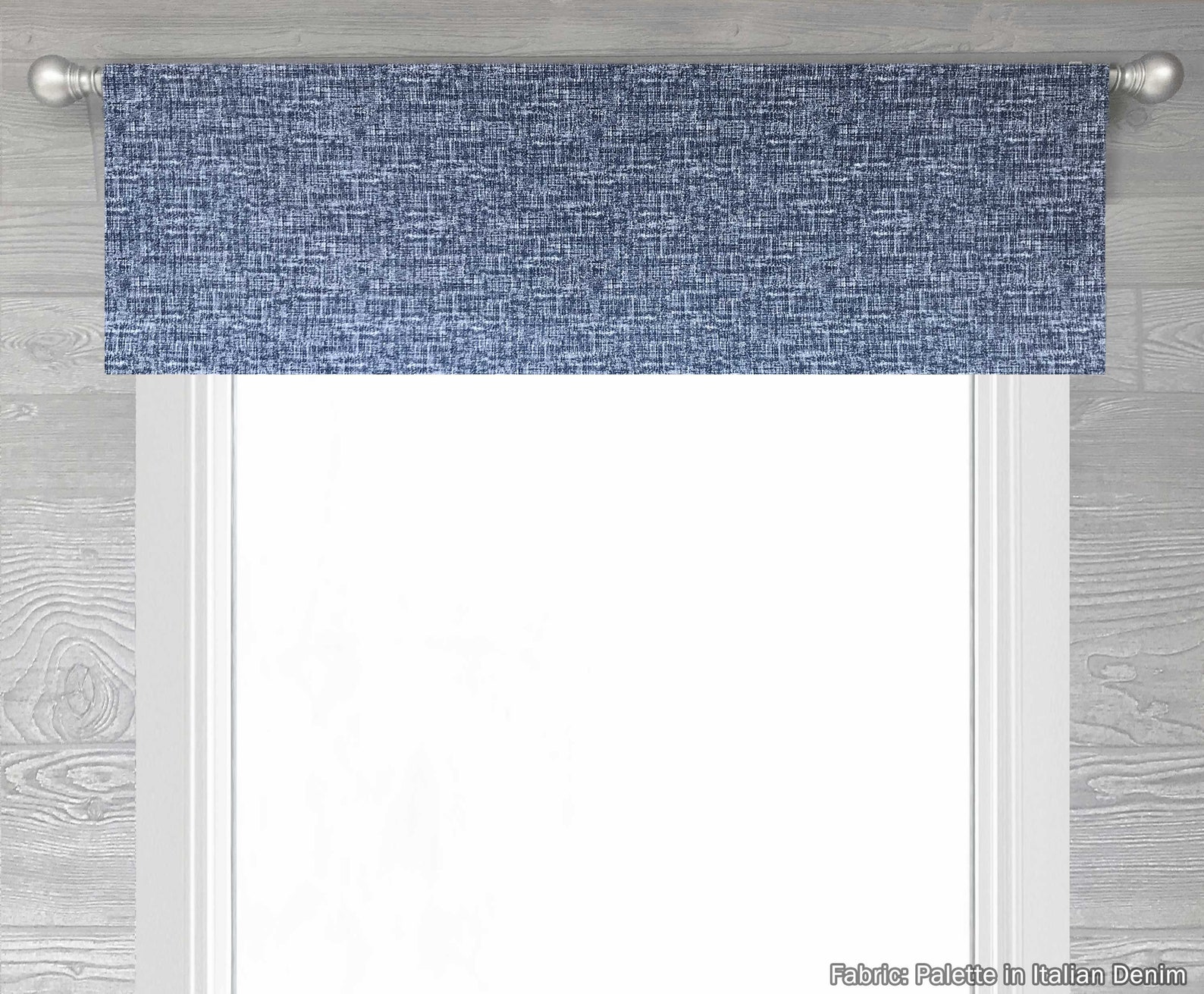 Lined Flat Valance Straight Valance Print in Pink Blue - Etsy