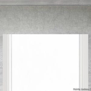 Lined Flat Valance; Straight Window Valance Print in Blue, Tan, Gray ...