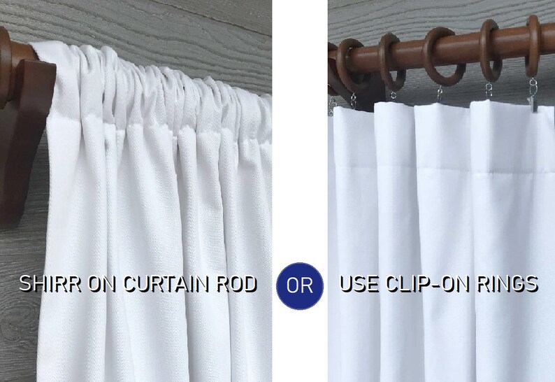 Riverbed in French Grey Rod Pocket Drapery 84 96 108, Cafe Curtain ...