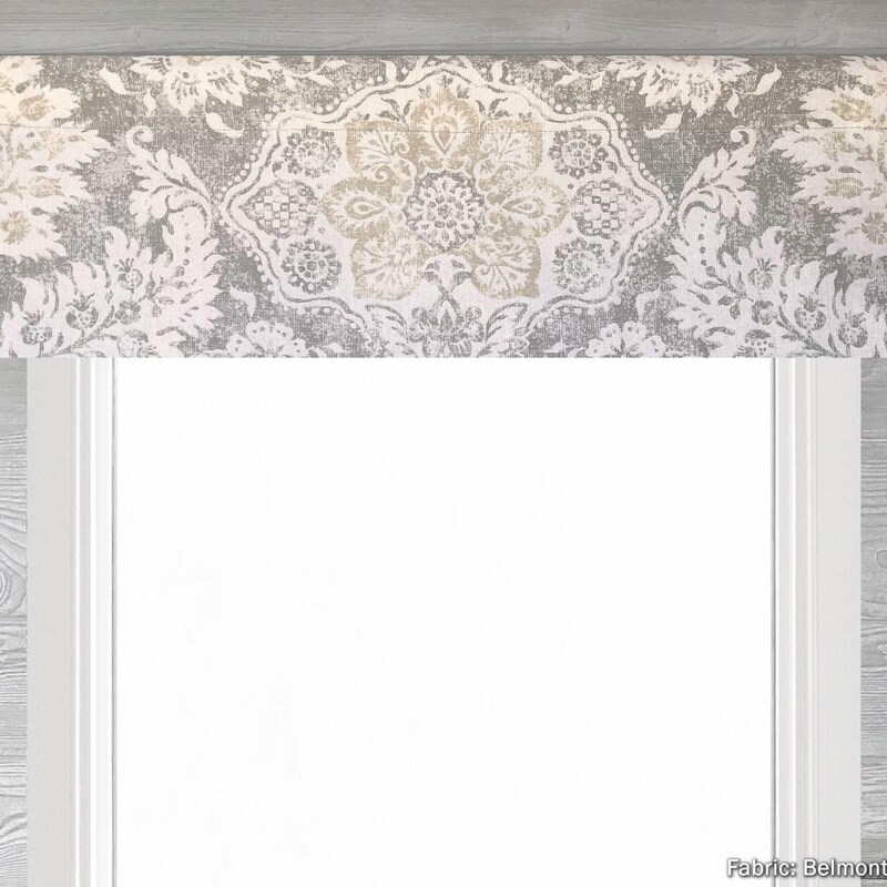 Grey Valance - Etsy