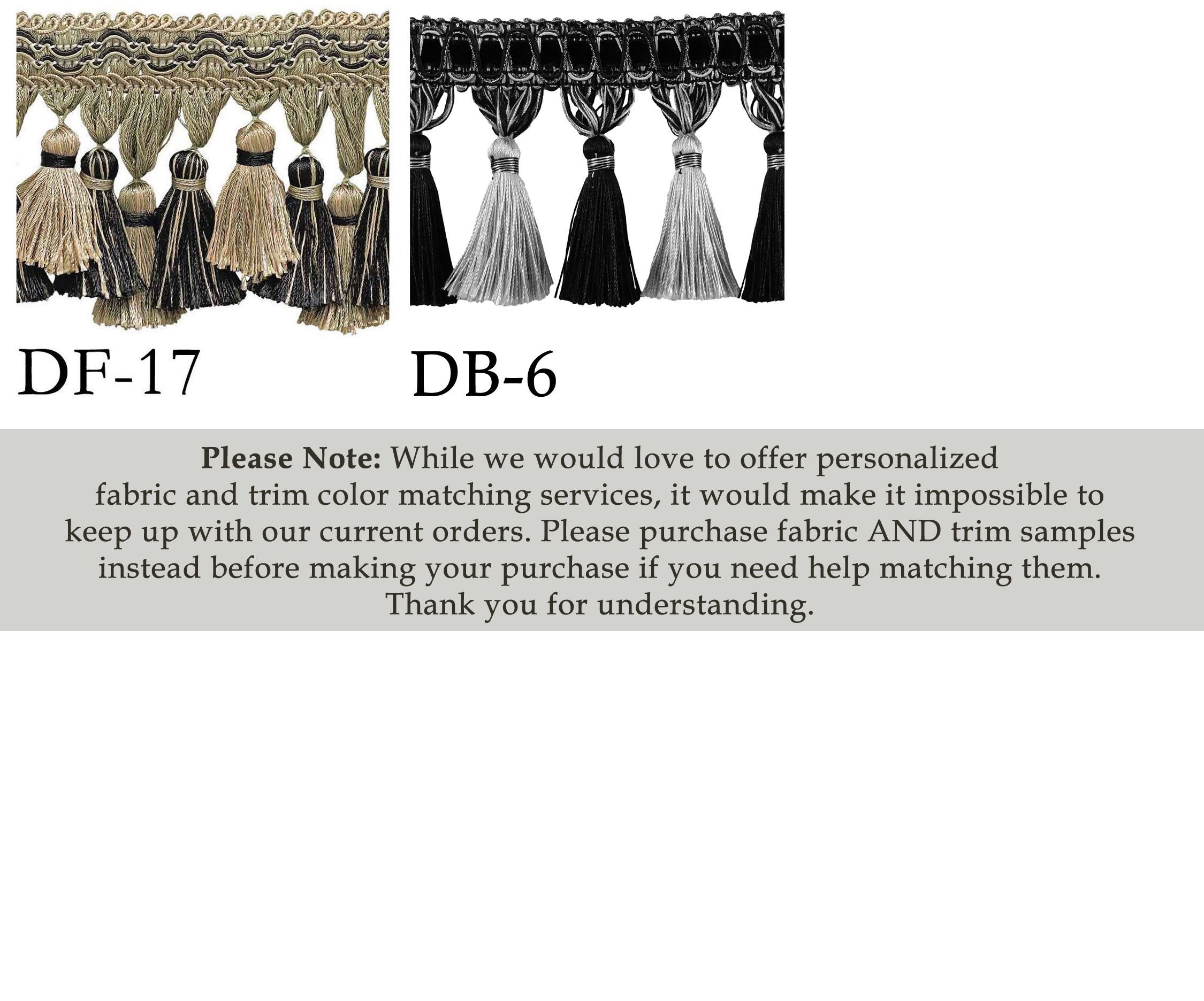 Priced Per EACH Valance Scalloped Tassel Fringe Pom Pom | Etsy