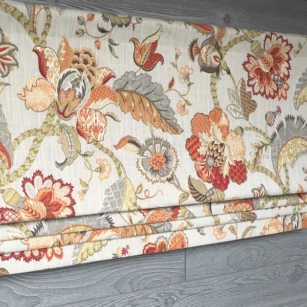 Orange Valance - Etsy