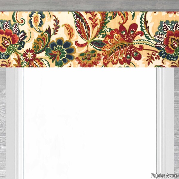 Orange Valance - Etsy