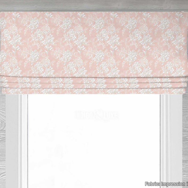 Fake Roman Shade - Etsy