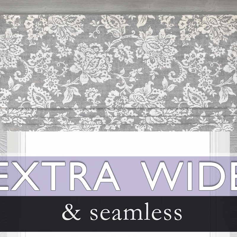 Flat Roman Shade - Etsy