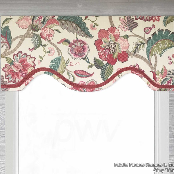 Shaped Valance - Etsy