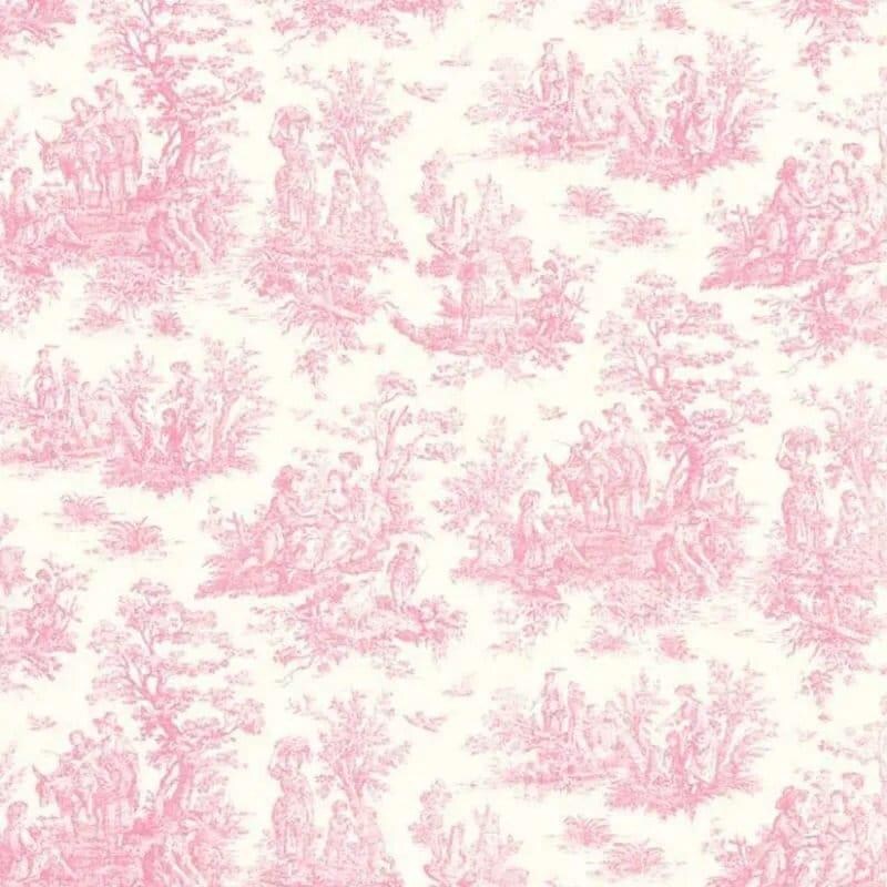 Pink Toile Curtains - Etsy